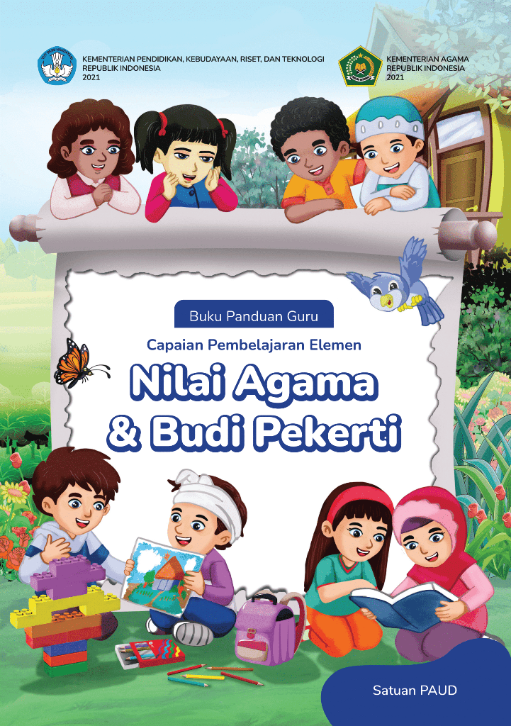 Buku Nilai Agama dan Budi Pekerti untuk TK/PAUD Kurikulum Merdeka - GuruSD.id